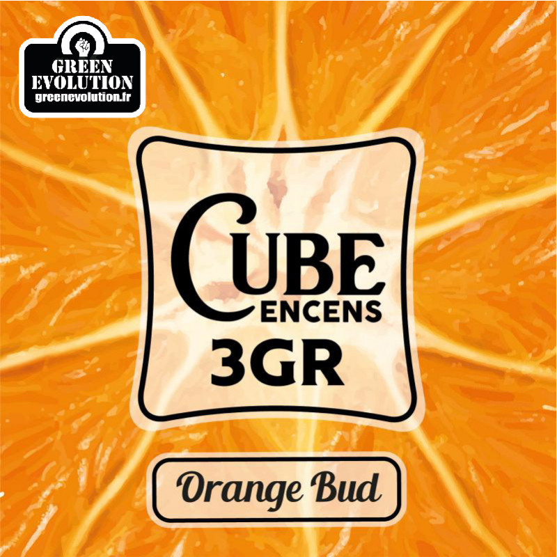 Orange Bud Cube - résines de CBD - Green Evolution - roots-seeds.fr